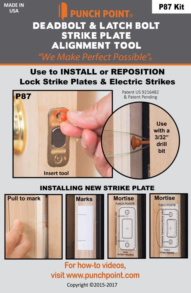 Lock Alignment Tools | Punch Point Tools